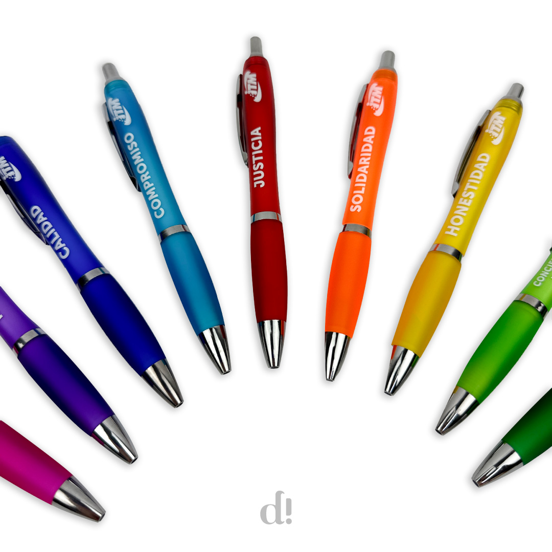 Lapiceros de Colores con Valores – ITM – DINAMIC PRODUCTS